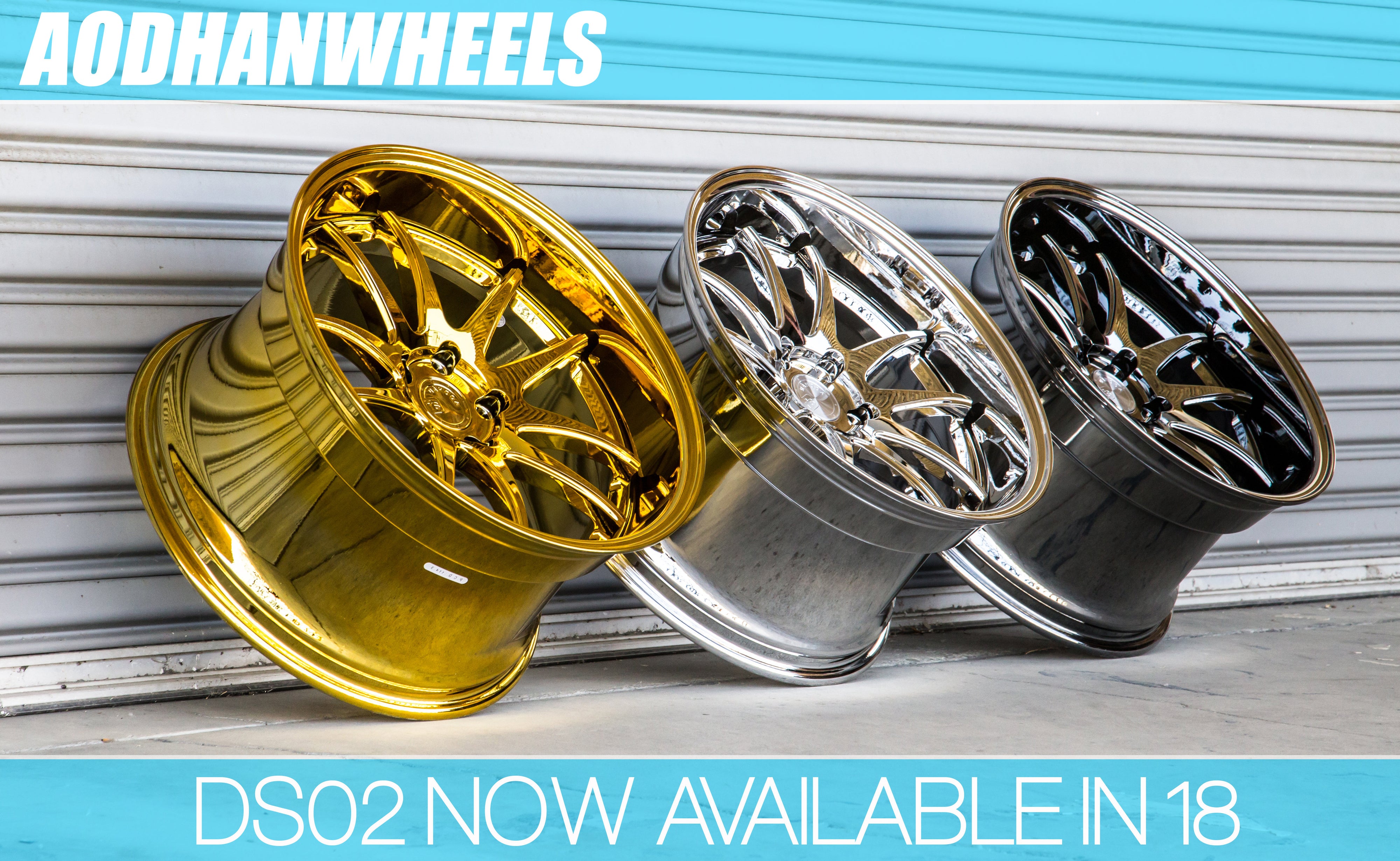 The DS02 In 18" Ready For Pre-order! – Aodhan Wheels